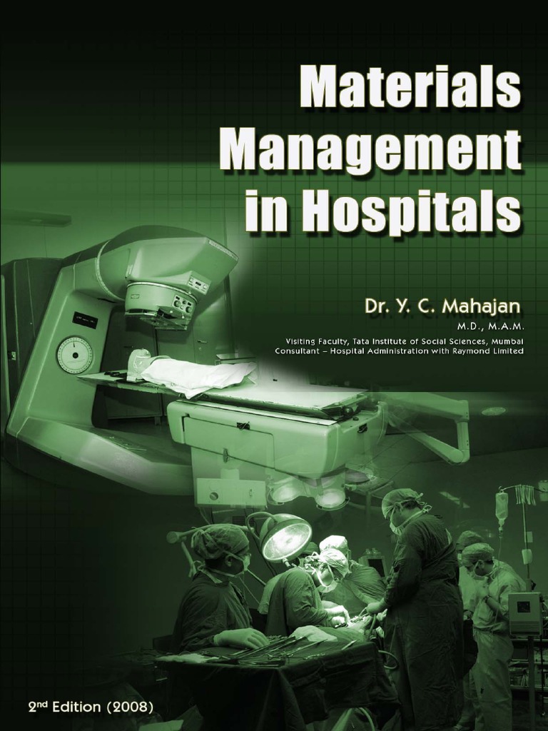 Materials Management in Hospitals - DR YC Mahajan | PDF | Value ...