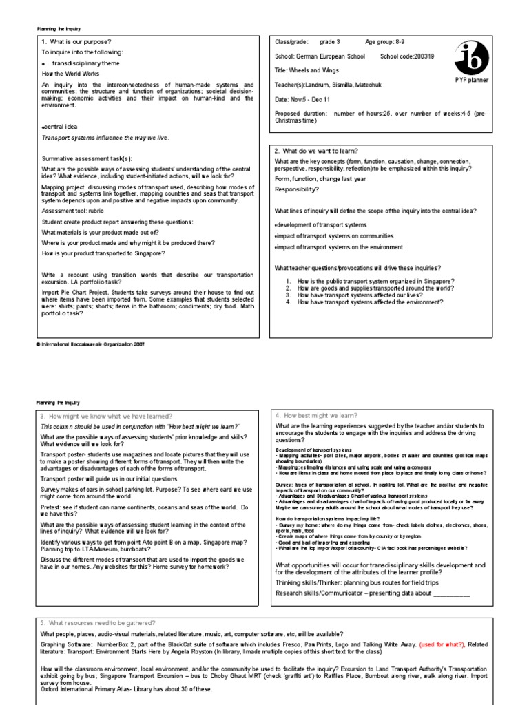 Wheels and Wings 2009-2010 Draft | PDF | Cognition | Human Nature