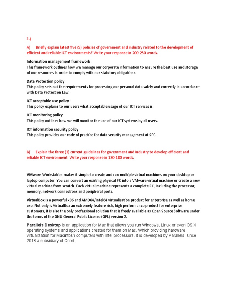 Task 1 | PDF | Desktop Virtualization | Virtualization