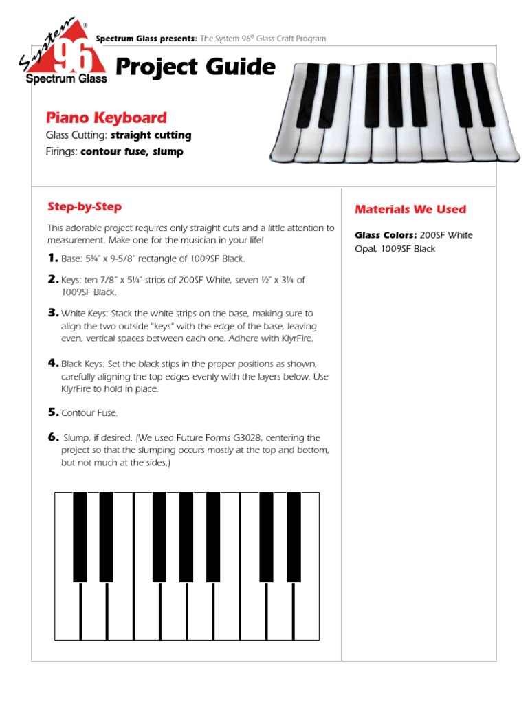 Project Guide: Piano Keyboard | PDF