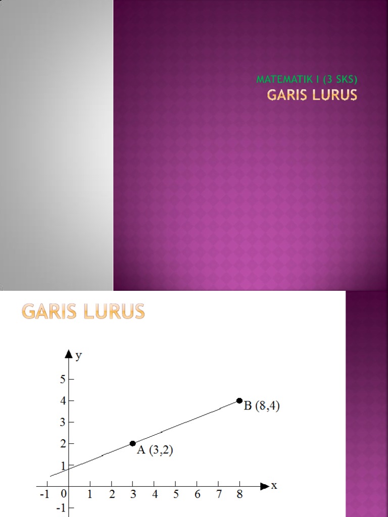 Persamaan Garis Lurus | PDF
