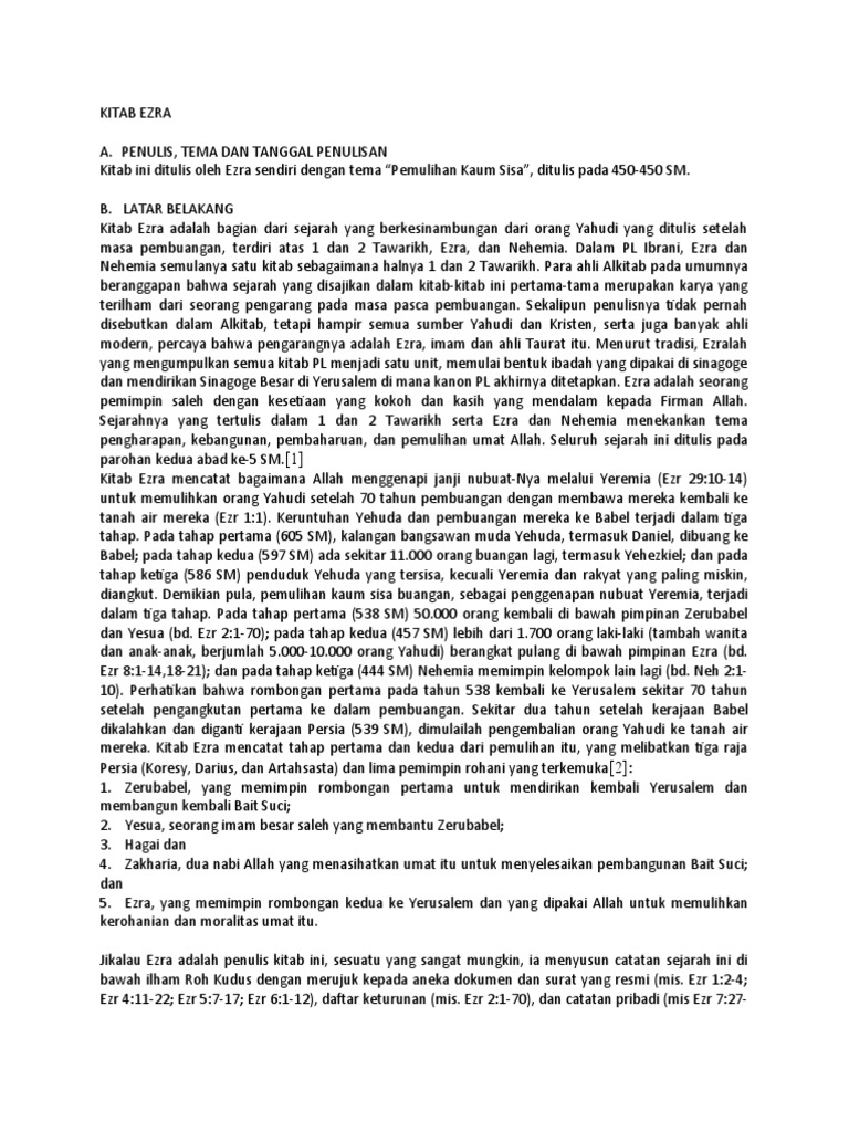 Kitab Ezra | PDF