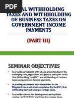 Summary of Final Income: Tax Table | PDF | Taxation In The United ...
