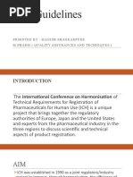 ICH Q5E: Comparability Guidance for Biologics | PDF | Clinical Trial ...