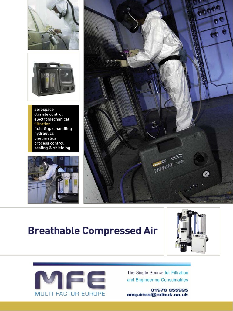 Breathable Compressed Air Brochure | PDF | Particulates | Carbon Dioxide