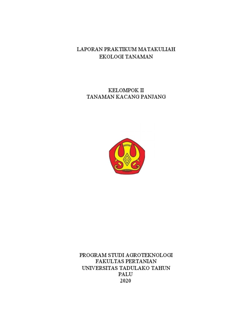 Laporan Praktikum Ekologi Tanaman Kel.2 | PDF | Sains & Matematika