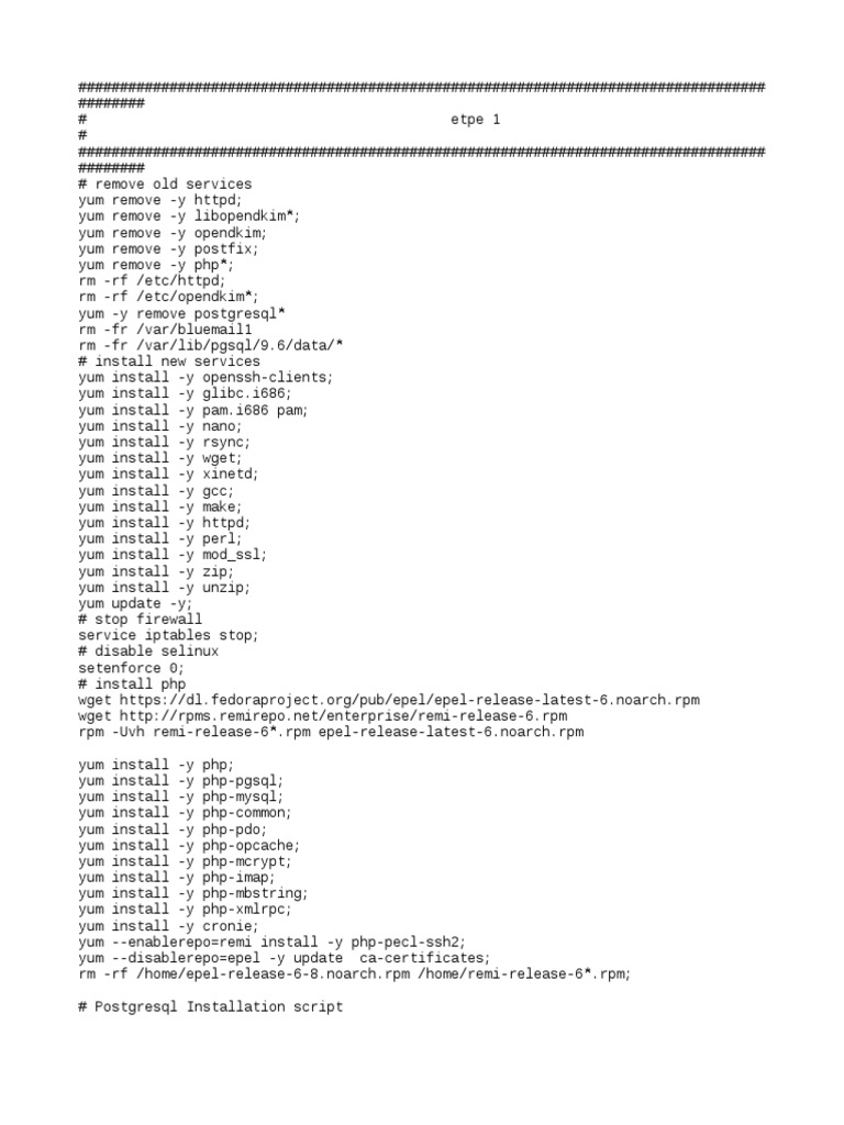 Commandes Installation | PDF | Software Engineering | Computer Architecture