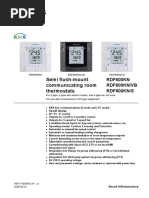 ZCV Installation Manual | PDF | Hvac | Thermostat