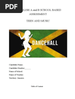 Music SBA | PDF | Song Structure | Songs