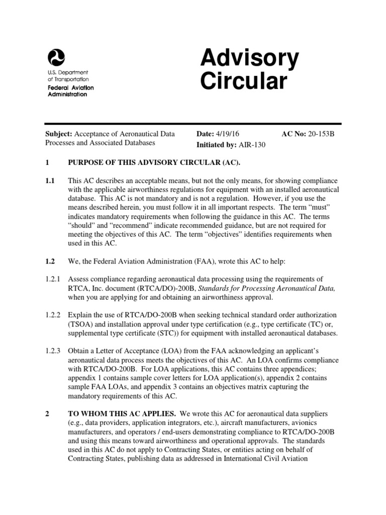 Advisory Circular | Download Free PDF | Verification And Validation ...