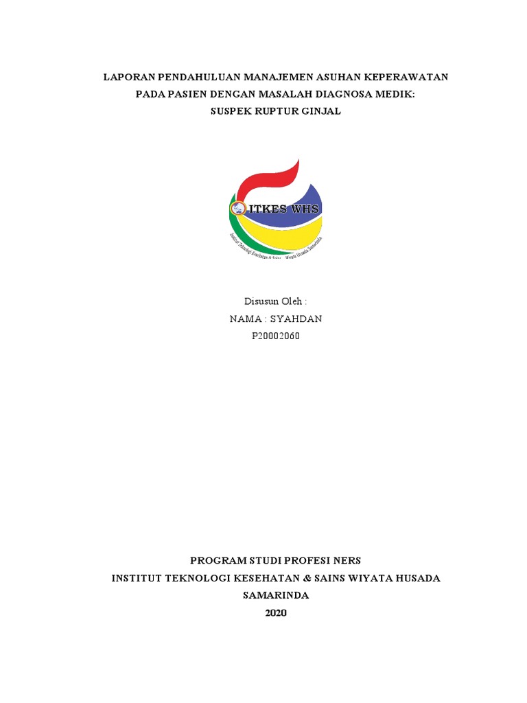 Syahdan (Ruptur Ginjal) | PDF