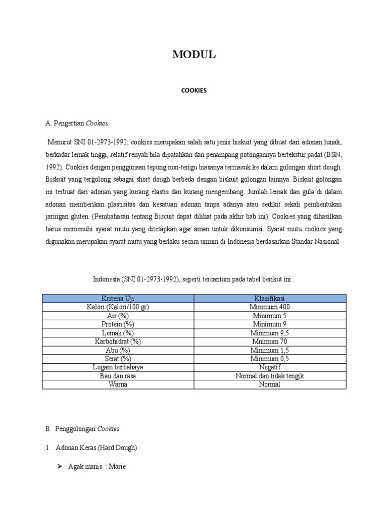 Modul Cookies Renew | PDF