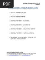 Metal Powder Coating Work Instructions | PDF | Metals | Industrial ...