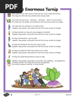 The Enormous Turnip Story | PDF