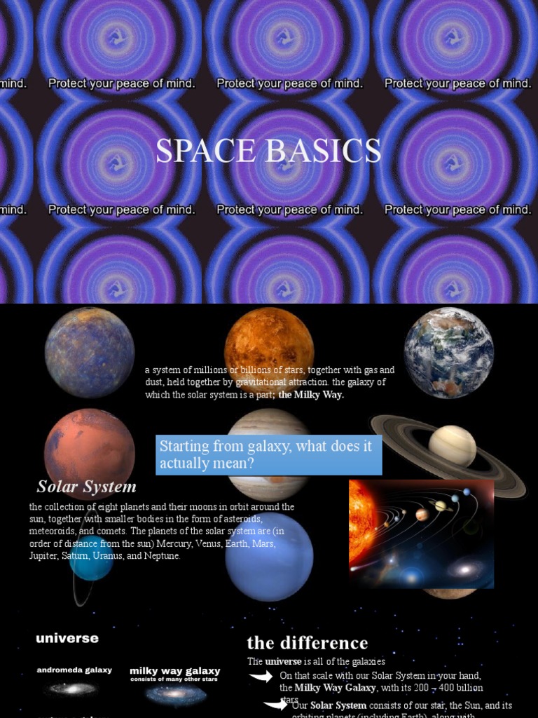Basics of Space | PDF | Solar System | Planets