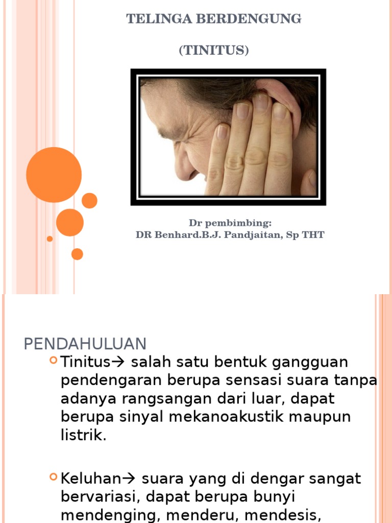 Diagnosis Banding Telinga Berdengung | PDF