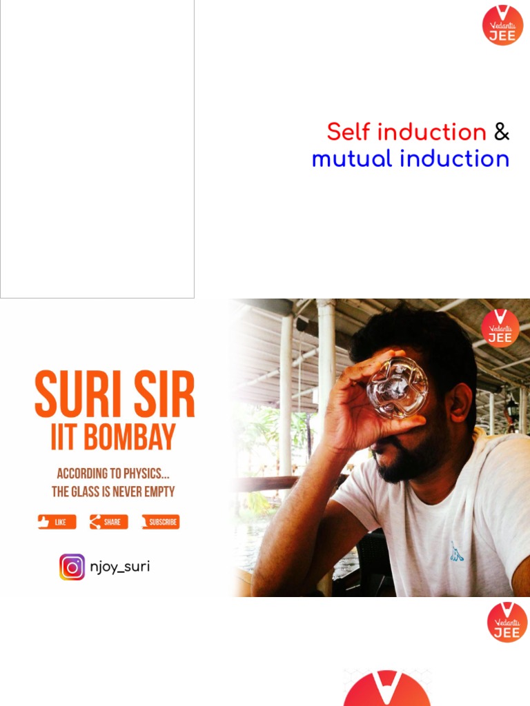 Self Induction + Mutual Induction 2021 | PDF | Inductance ...
