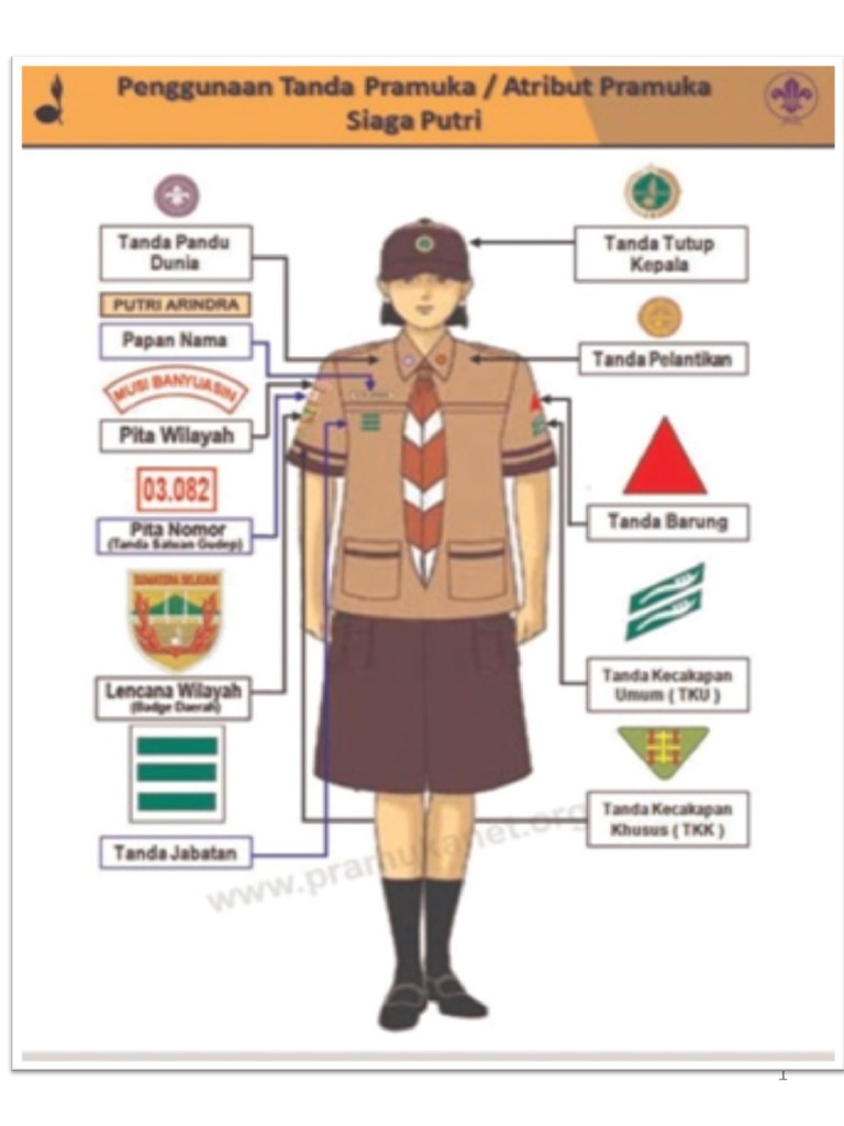 Atribut Siaga Putri | PDF