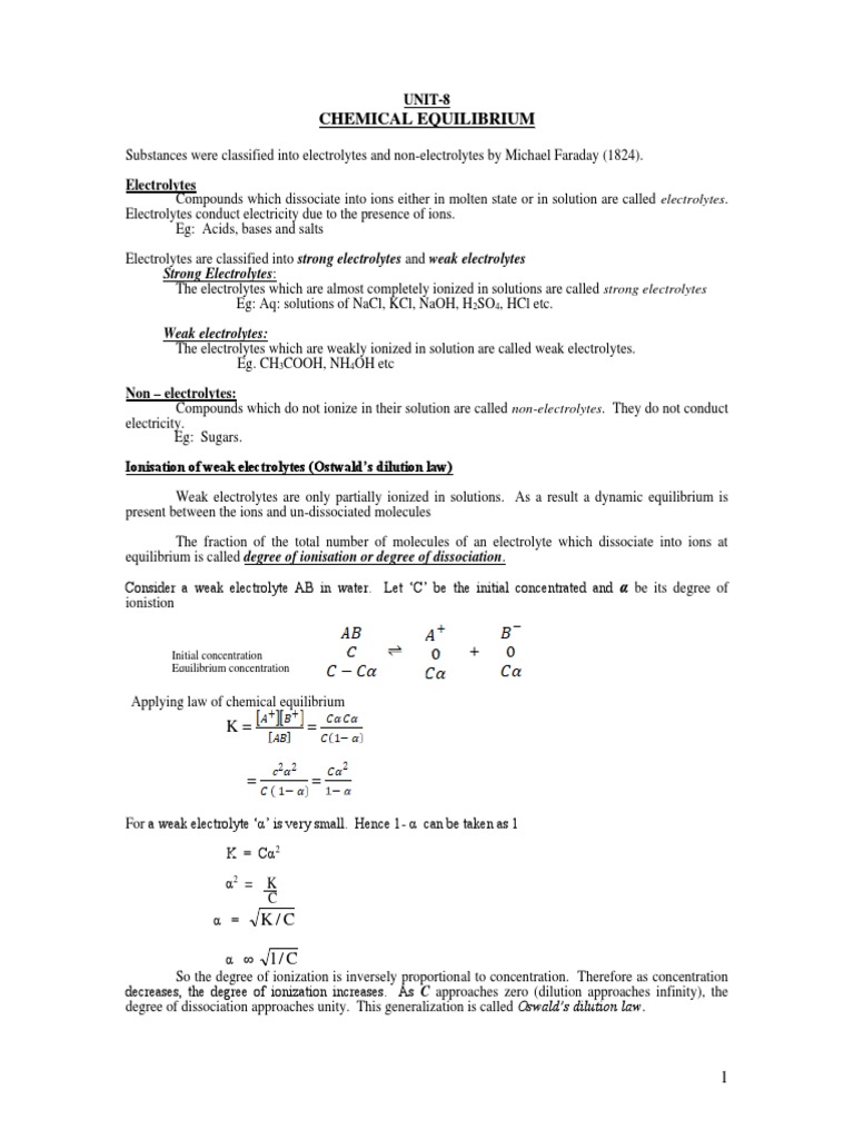 Chemical Equilibrium-2 | PDF | Acid | Solubility