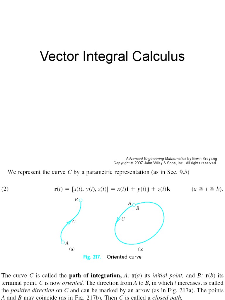 ch10 Vector Integral Calculus | PDF | All Rights Reserved | Teaching ...