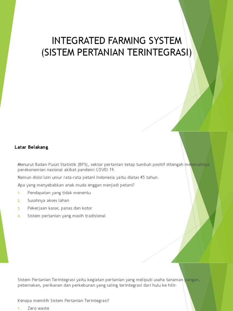 Integrated Farming System | PDF