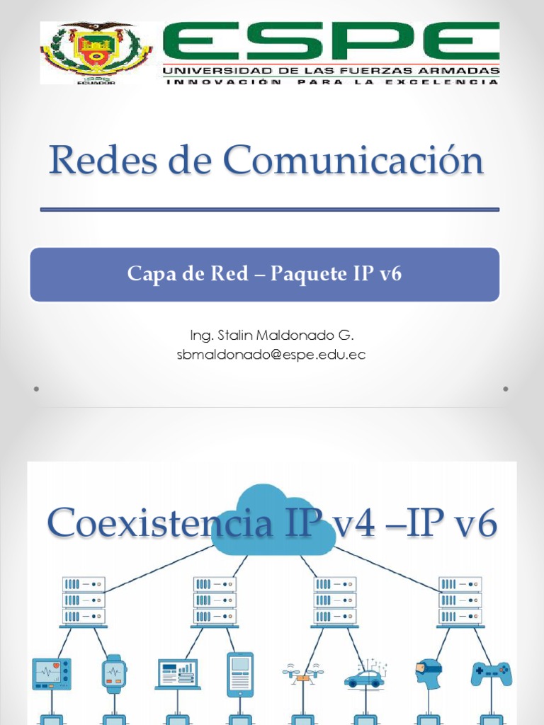 Clases IPv6 | PDF | Yo Pv6 | Enrutador (Computación)