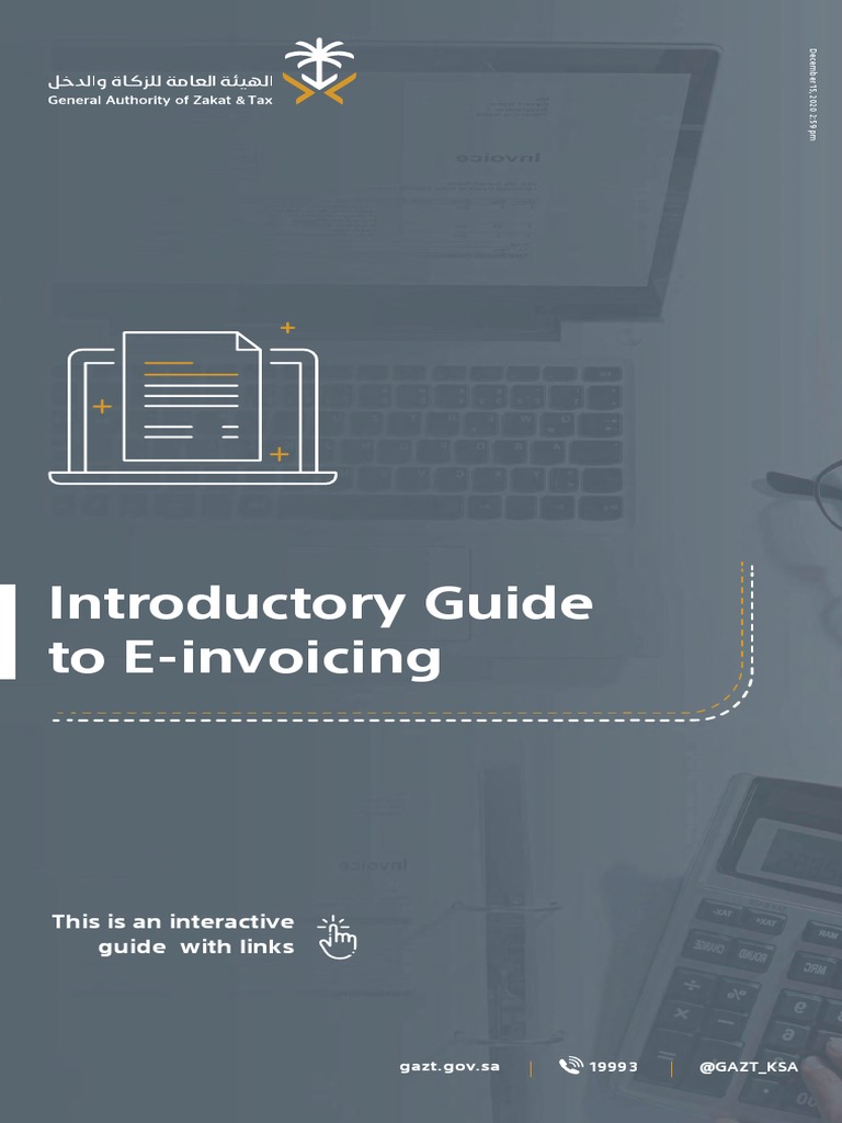 E-Invoicing Guideline | PDF | Invoice | Value Added Tax