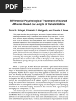 Integrated Model of Sport Injury Response | PDF | Self Efficacy ...
