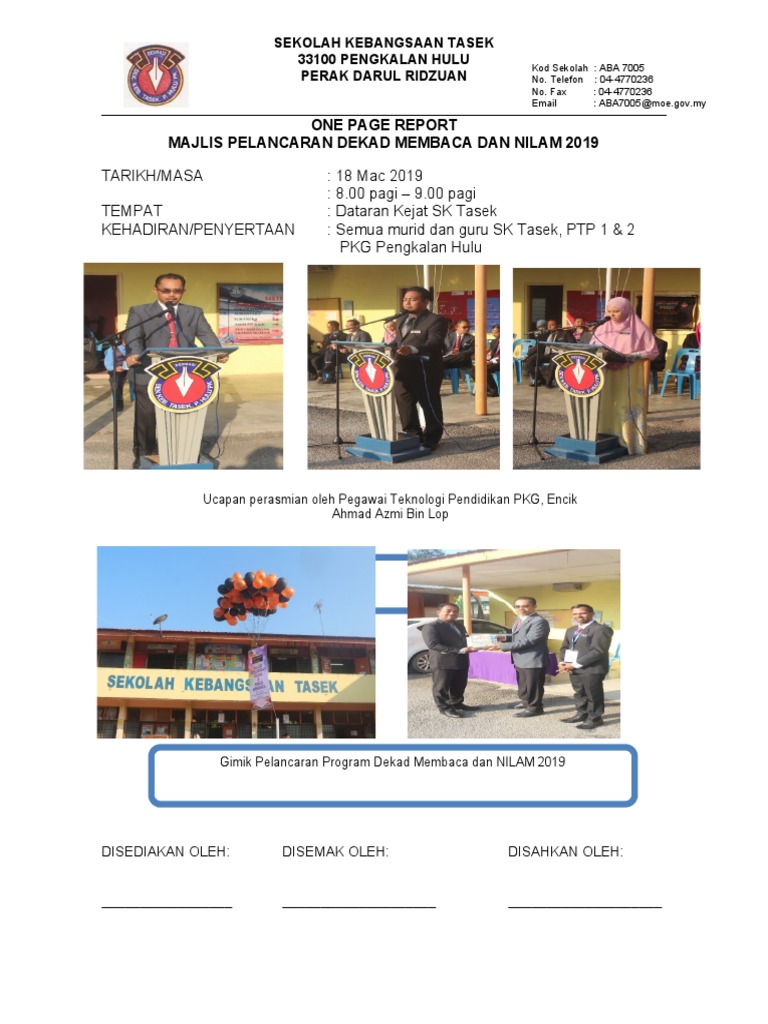 Dekad Membaca & Nilam | PDF