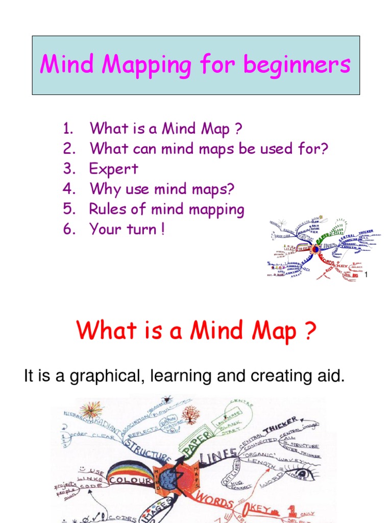 Mind Mapping For Beginners | PDF