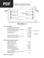 Cable Trench Design Calculations | PDF | Pressure | Materials