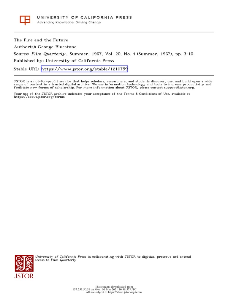 Bluestone - The Fire and The Future | PDF