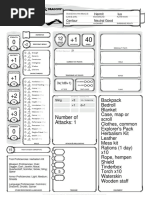 Fate Core Character Sheet Avatar | PDF