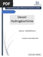 Cours Dhydrogéologie Master 1 Exploitation | PDF | Hydrogéologie | Perméabilité (fluide)