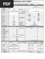 CSC Form 212 (Revised 2017) Personal Data Sheet | PDF | Crime ...