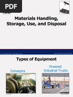 OSHA Material Handling Safety Training | PDF | Forklift | Occupational ...