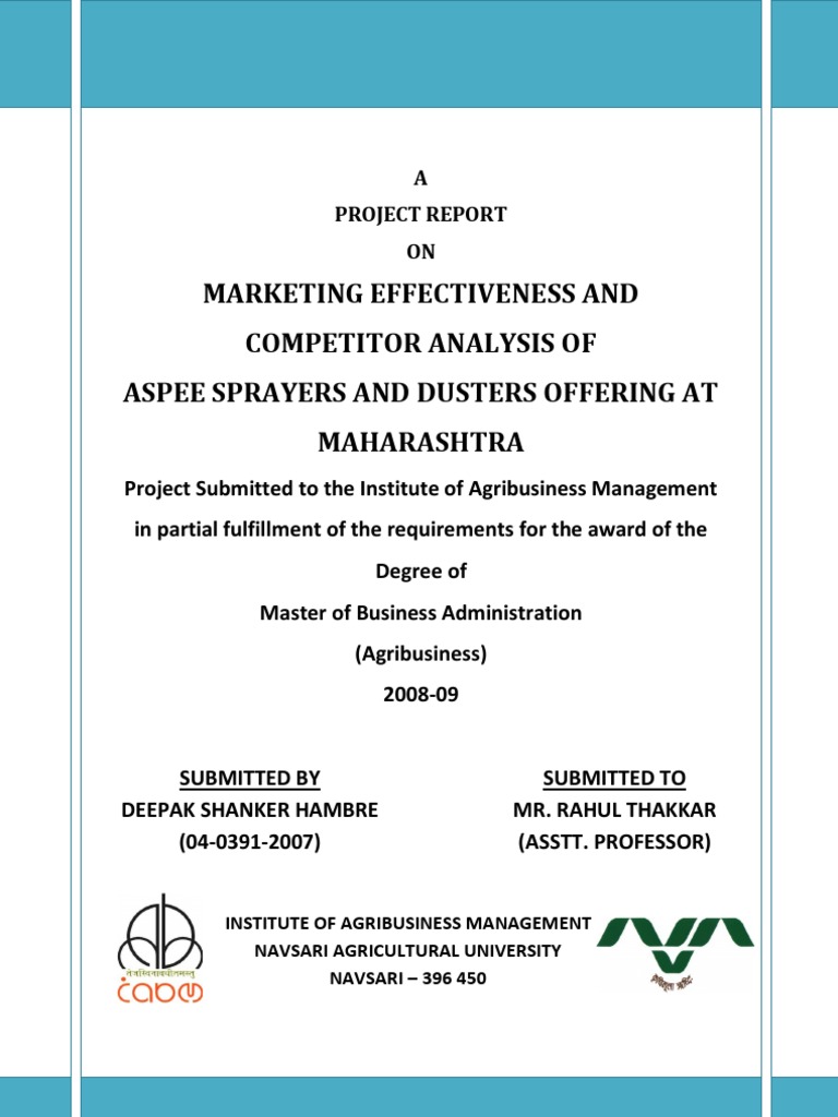 Deepak Final Project | PDF | Agriculture | Farmer