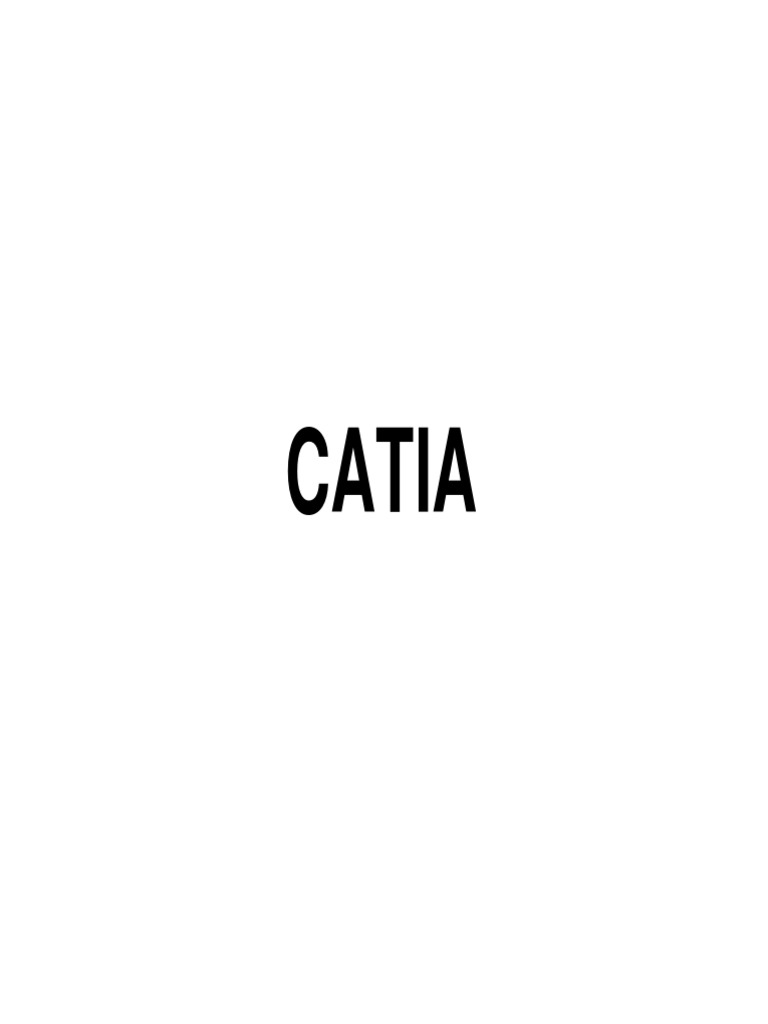 CATIA Part Design Tutorial Guide | PDF | Extrusion | Icon (Computing)