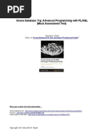 May 22 Wings1 DCA PL - SQL MCQs | PDF | Pl/Sql | Computer Programming