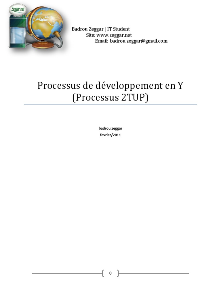 Processus de Developpement Y (Processus 2TUP) | PDF | Langage de ...
