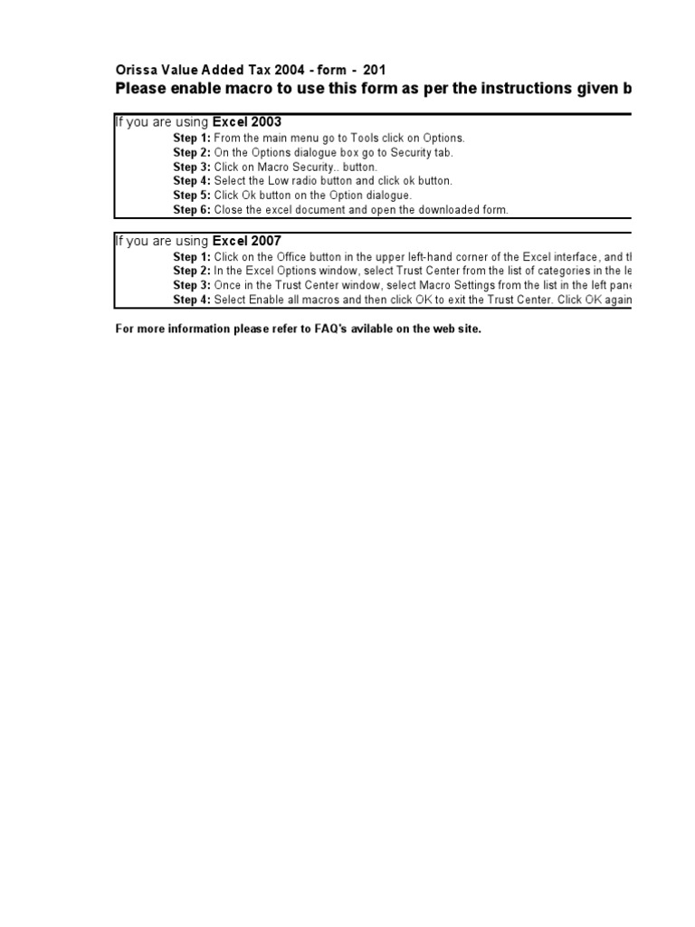 VAT Form 201 v1.0 | PDF | Debits And Credits | Value Added Tax