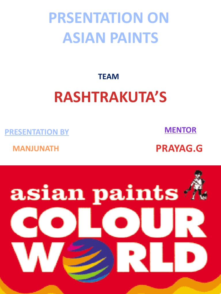 Asian Paints Colour World