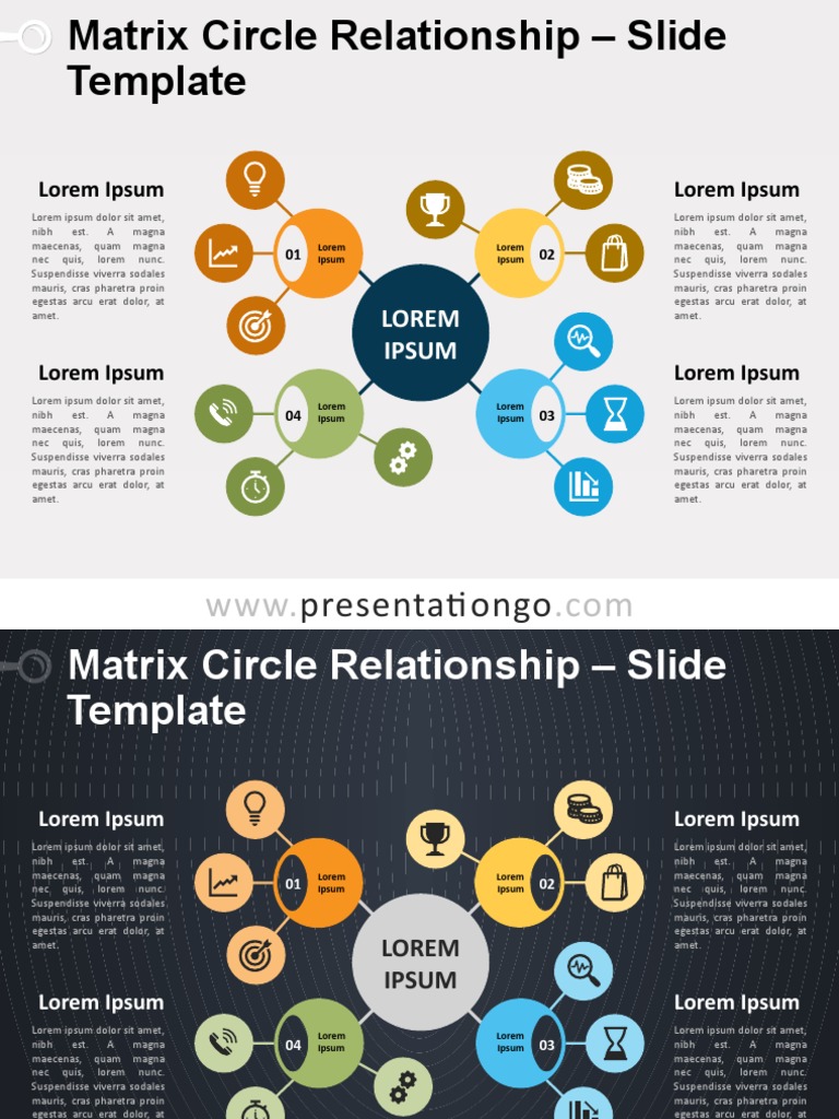 2 0782 Matrix Circle Relationship PGo 4 3 | PDF