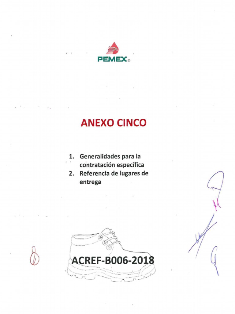 5.anexo Cinco-Generalidades para CE - ACREF-B006-2018 Rev1 | PDF ...