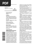 Refenax Gotas Nasales Prospecto | PDF | Asma | Farmacología