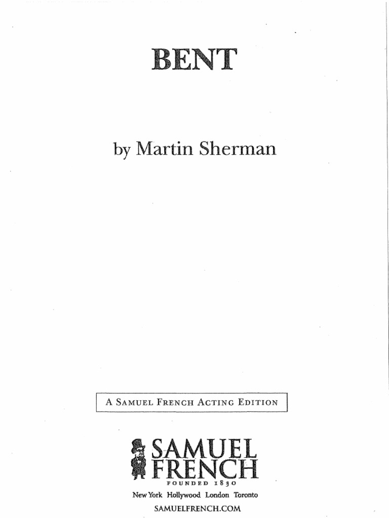 Martin Sherman - Bent | PDF