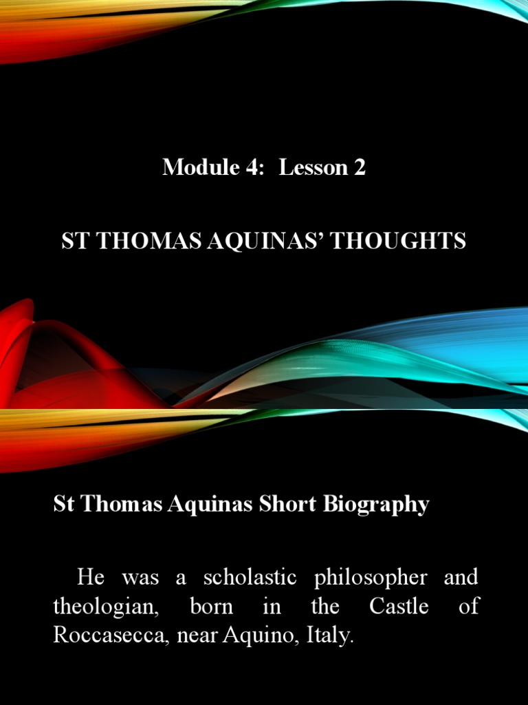 Aquinas' Five Ways to Prove God | PDF | Thomas Aquinas | Conscience