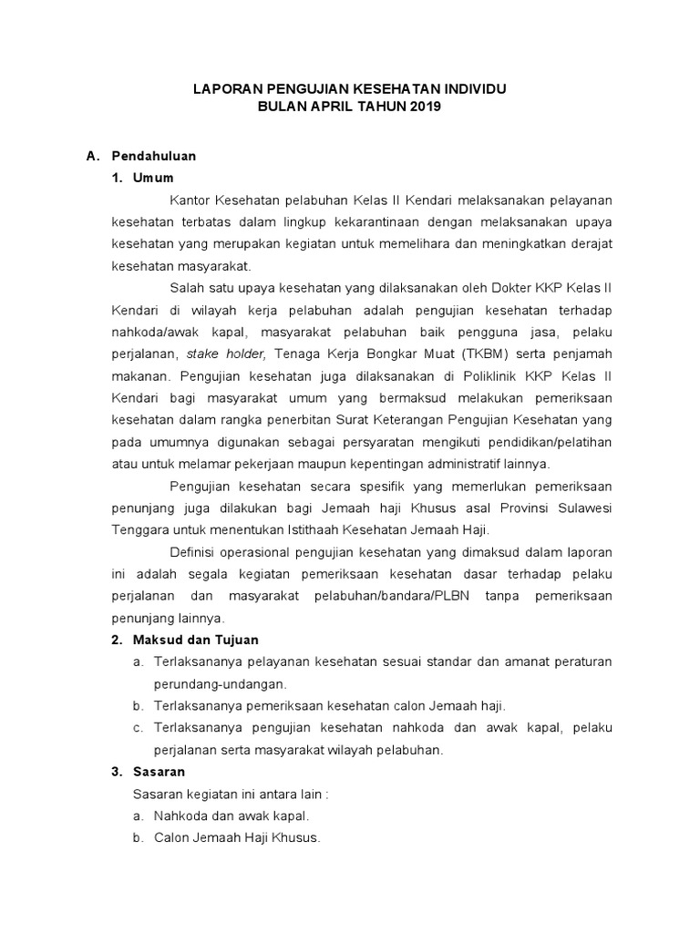 Contoh - SKPK | PDF