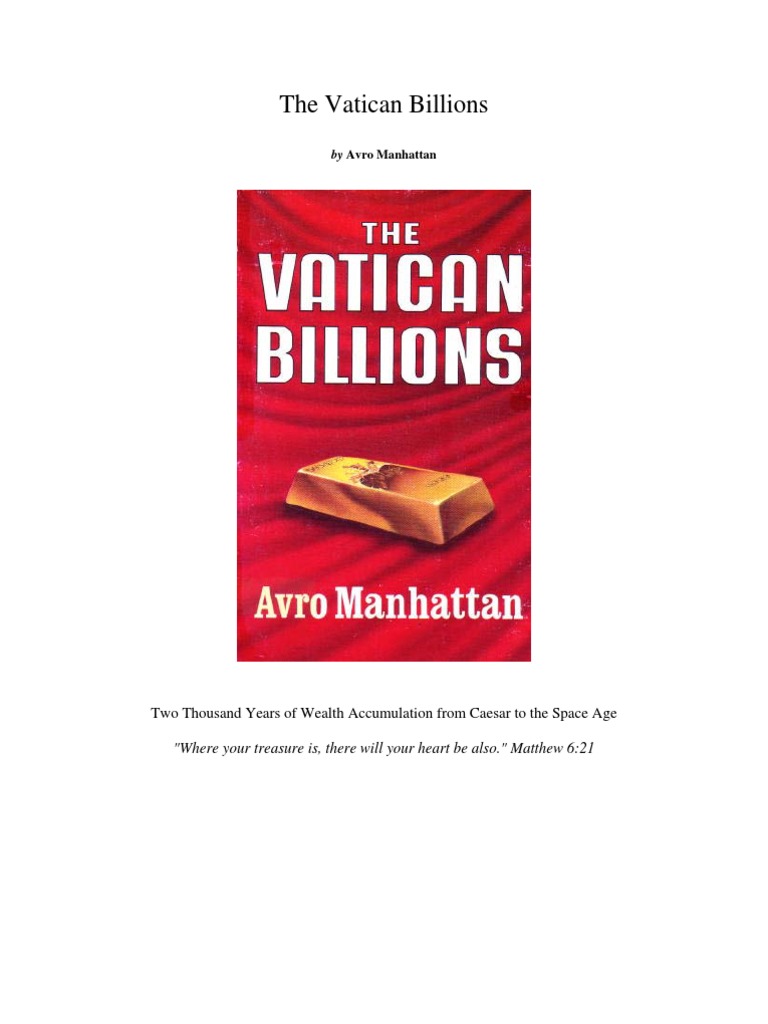 Vatican's Wealth: A 2000-Year History | PDF
