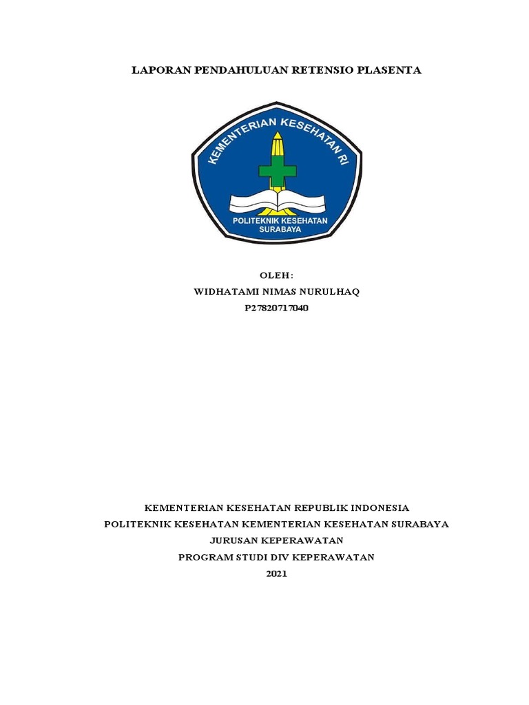 Askep 5 Cadangan Retensio Plasenta | PDF | Sains & Matematika